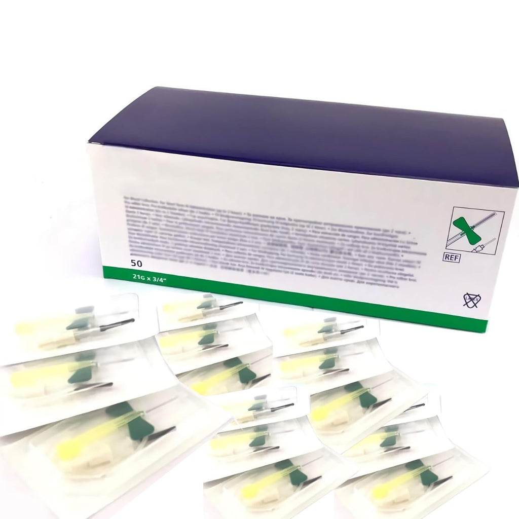 BD Vacutainer® Safety-Lok™ Blood Collection Set with Luer Adapter, 21G ...