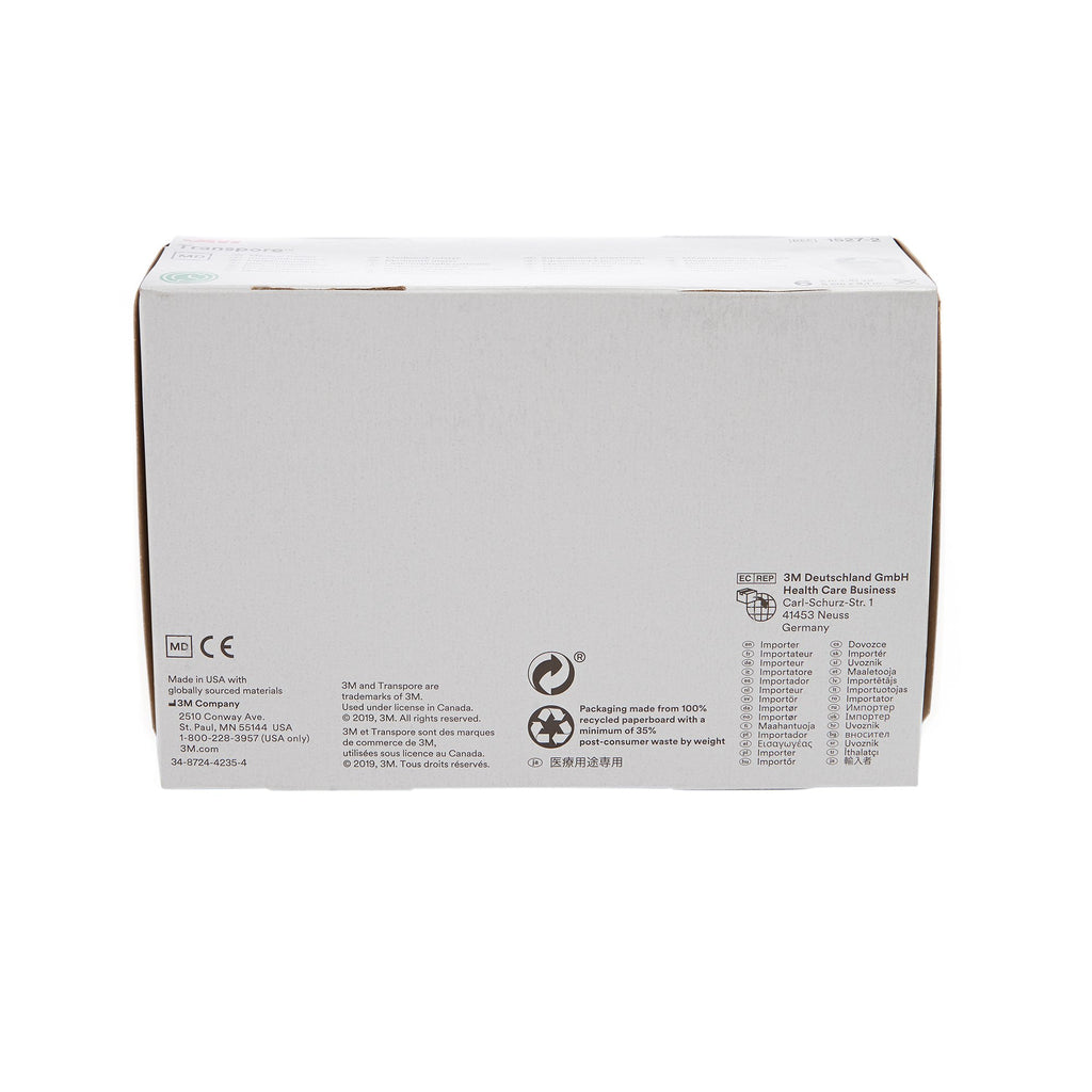 3M™ 1527-2 Transpore™ Porous Plastic Medical Tape 1 Inch X 10 Yard Tra ...