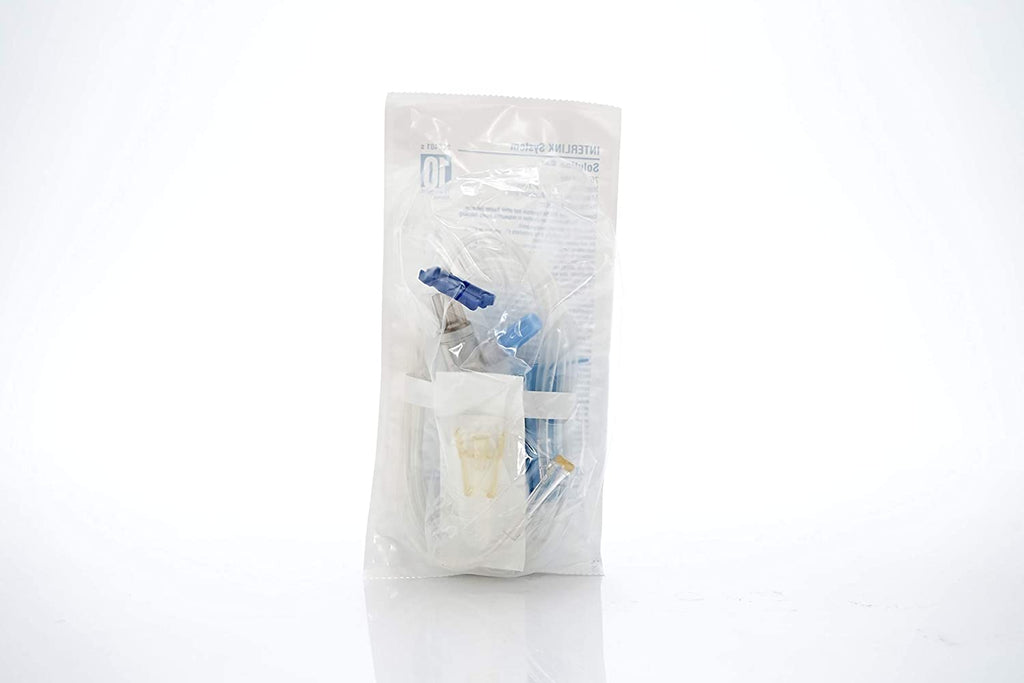 Baxter 2C6401 IV Pump Set Interlink® 10 Drops / mL Drip Rate 76 Inch T ...