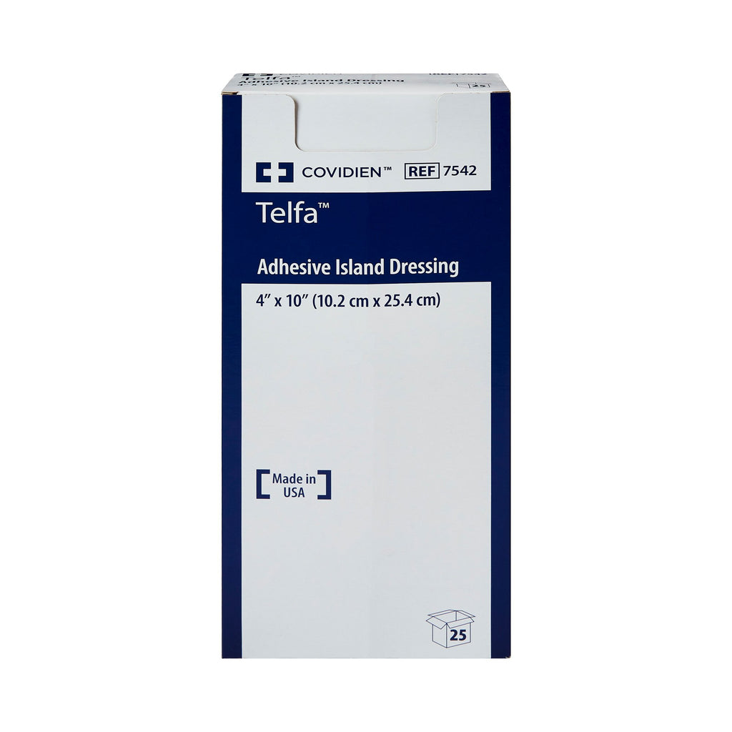 Telfa™ Adhesive Dressing, 4 x 10 Inch – eMedical Kits