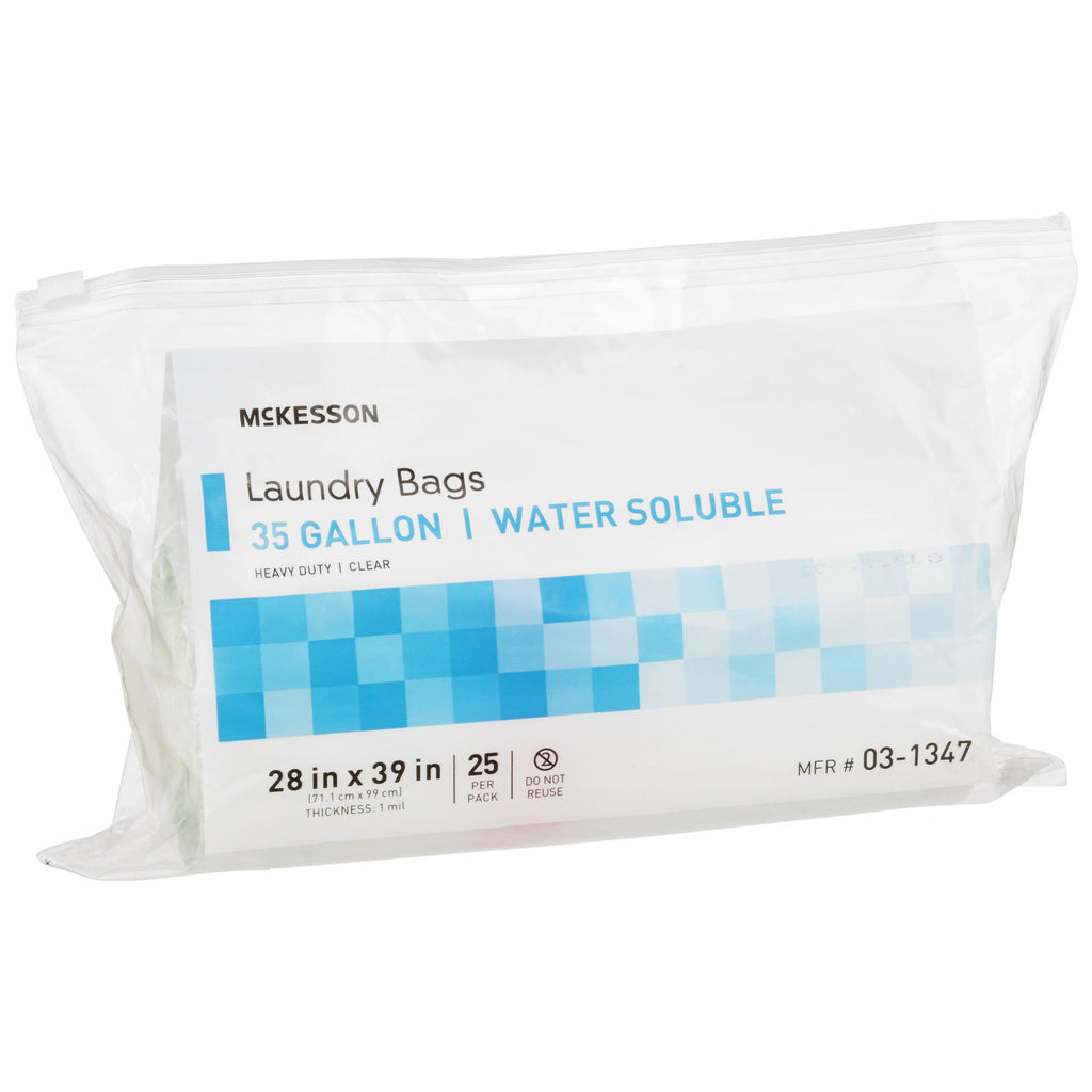 McKesson Water Soluble Laundry Bag, 30-35 gal Capacity – eMedical Kits