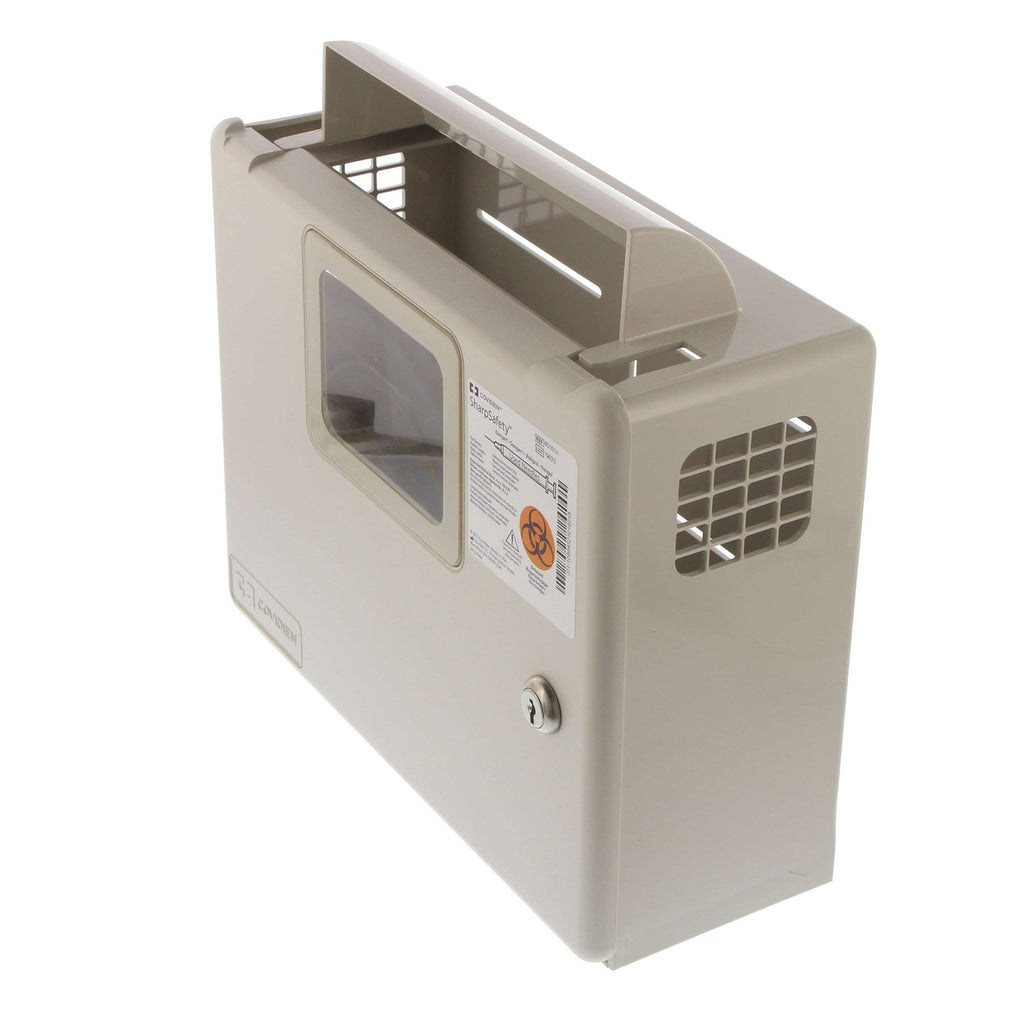 SharpSafety™ In-Room™ Wall Enclosure, Sharps Box Only – eMedical Kits